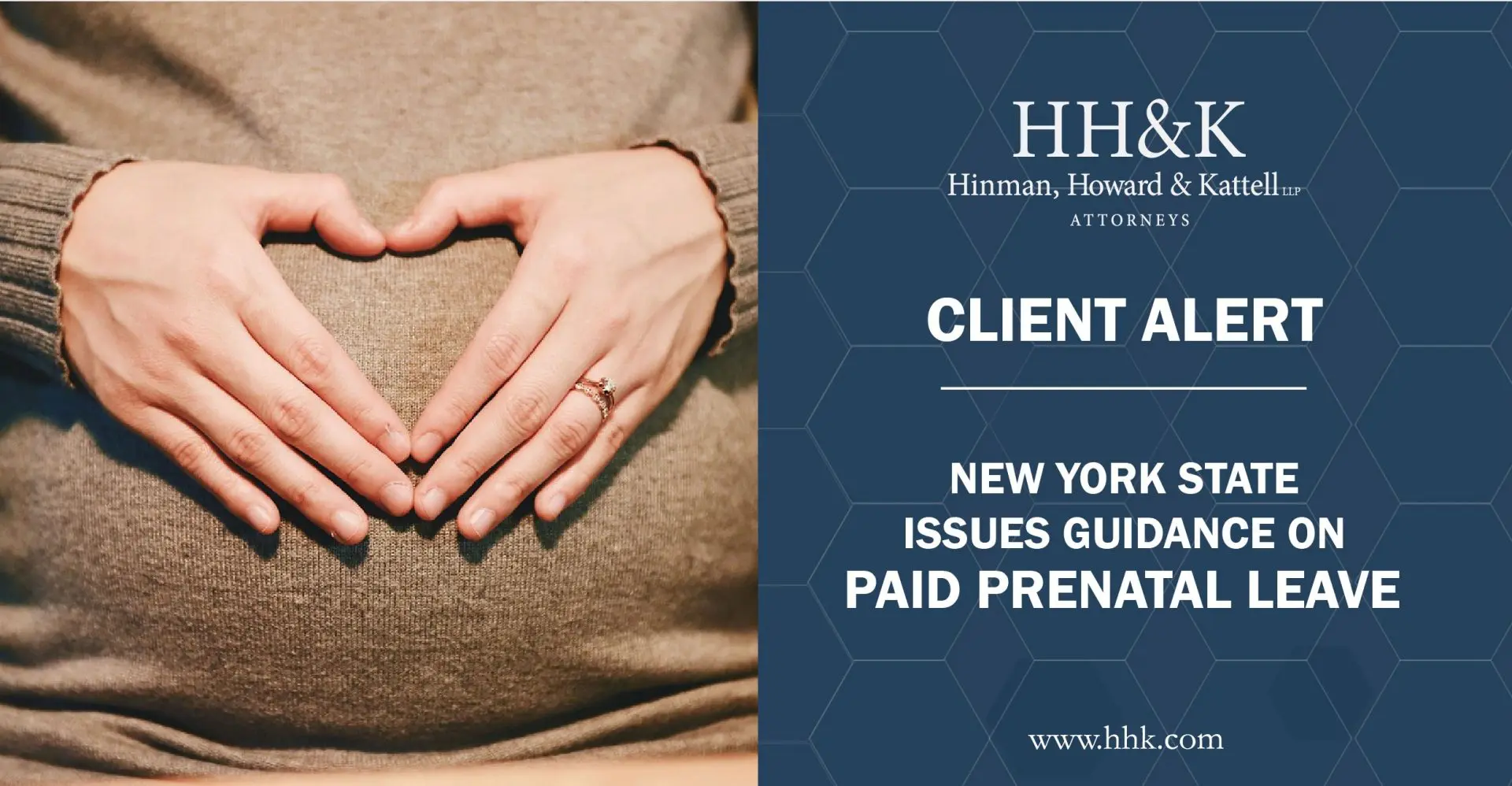 Client Alert – New York State Issues Guidance on Paid Prenatal Leave ...